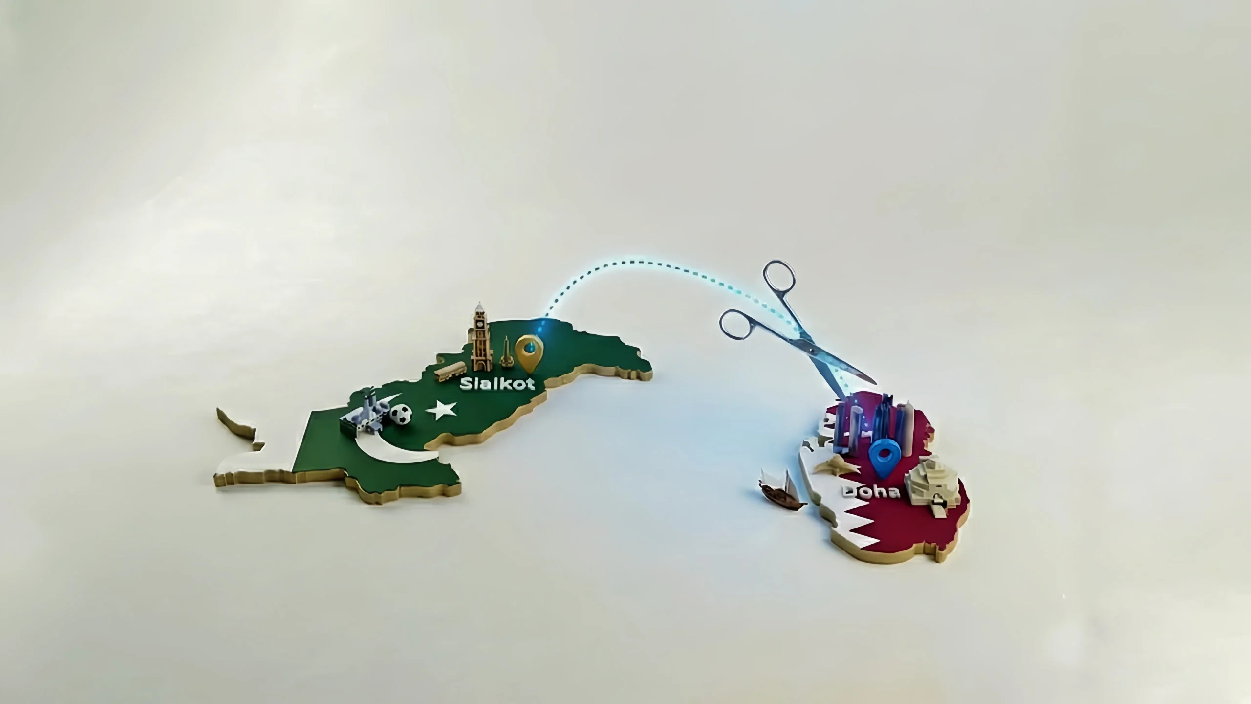 How to Export Surgical Scissors to Qatar | From Sialkot to Doha - AIBN
